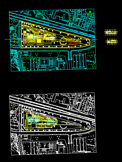 Kaslik Workshop | Curved Hotel Plans with Pool