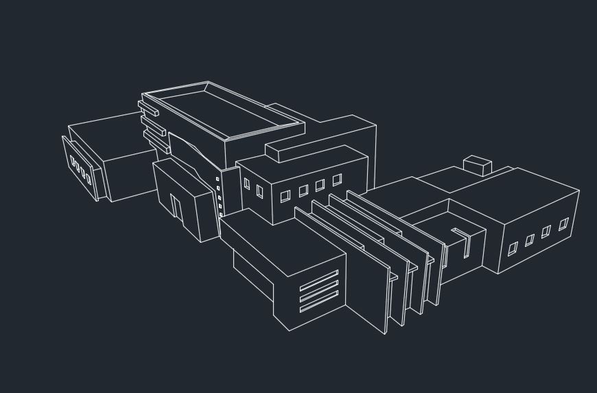 Kaslik Workshop | 2D Plan Hospital