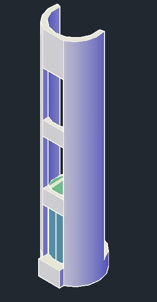 Kaslik Workshop | Circular Elevator Detail Round Panoramic