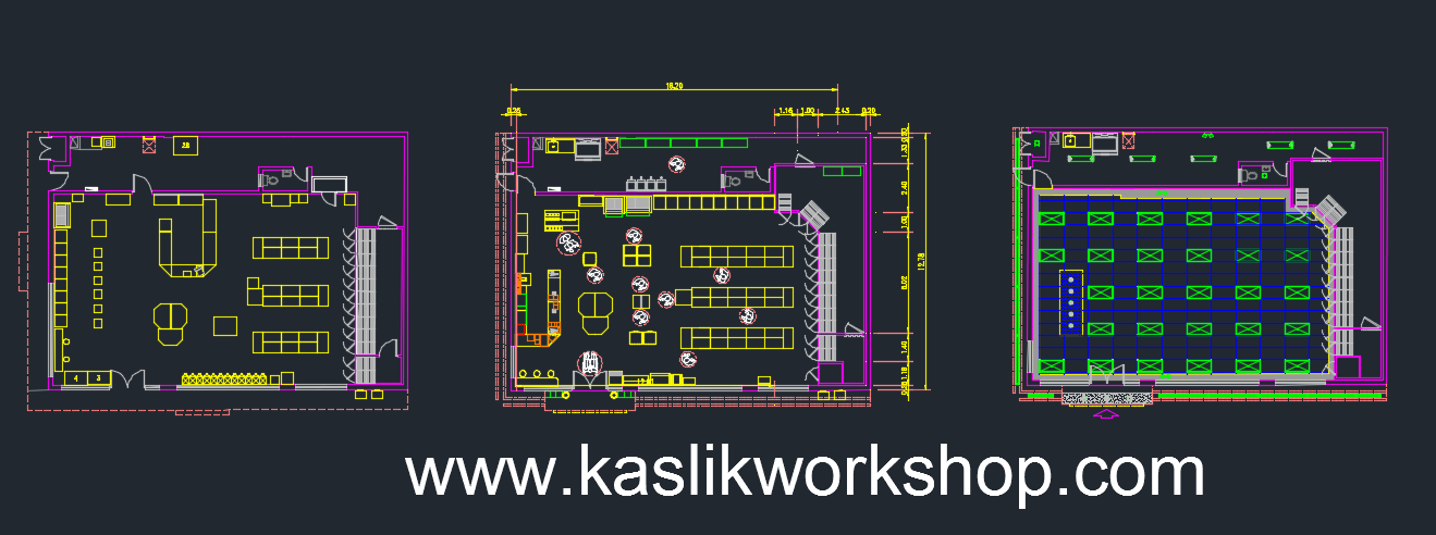Kaslik Workshop | Store 2D Plans
