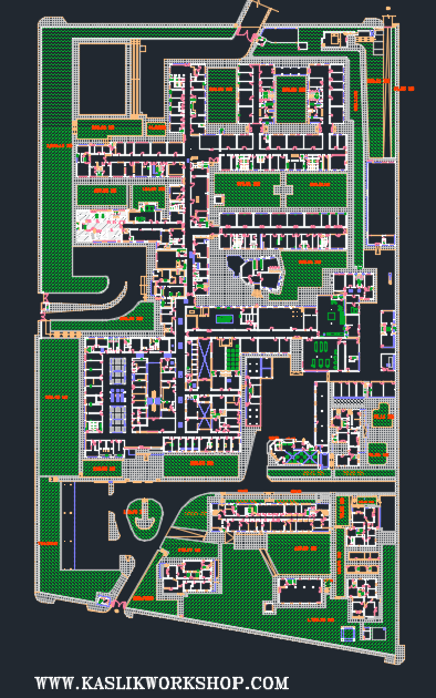 Kaslik Workshop | 2D Plan Hospital