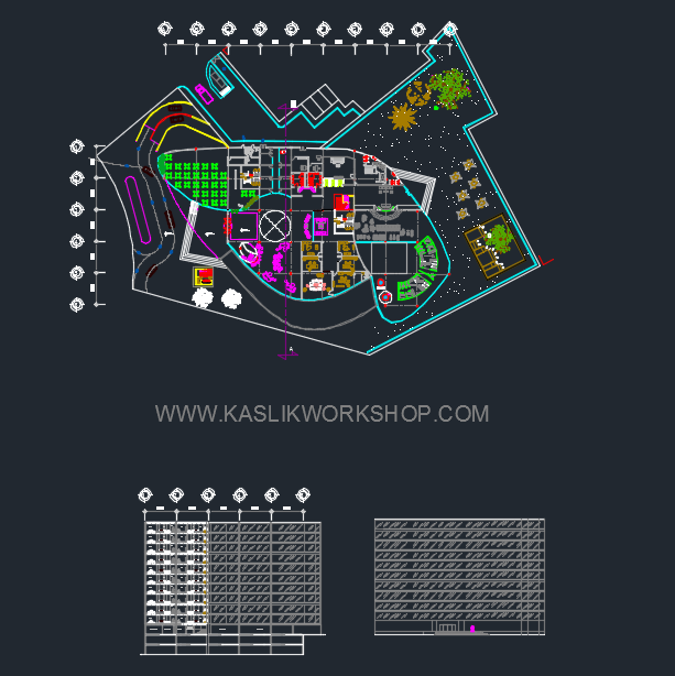 Kaslik Workshop | Hotel 2D Drawing