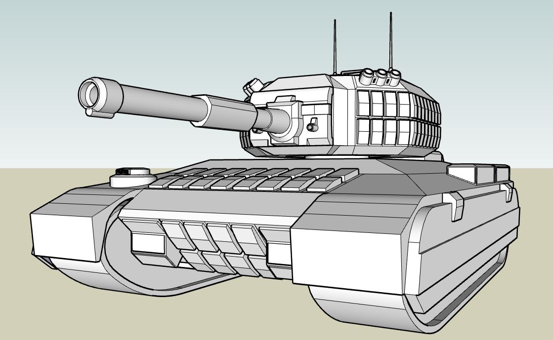 Kaslik Workshop | 3D Military Tank