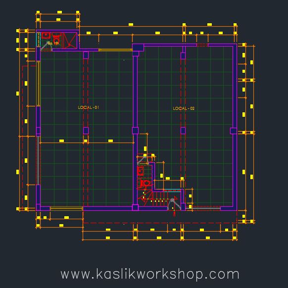 Kaslik Workshop | Store Plan 2D